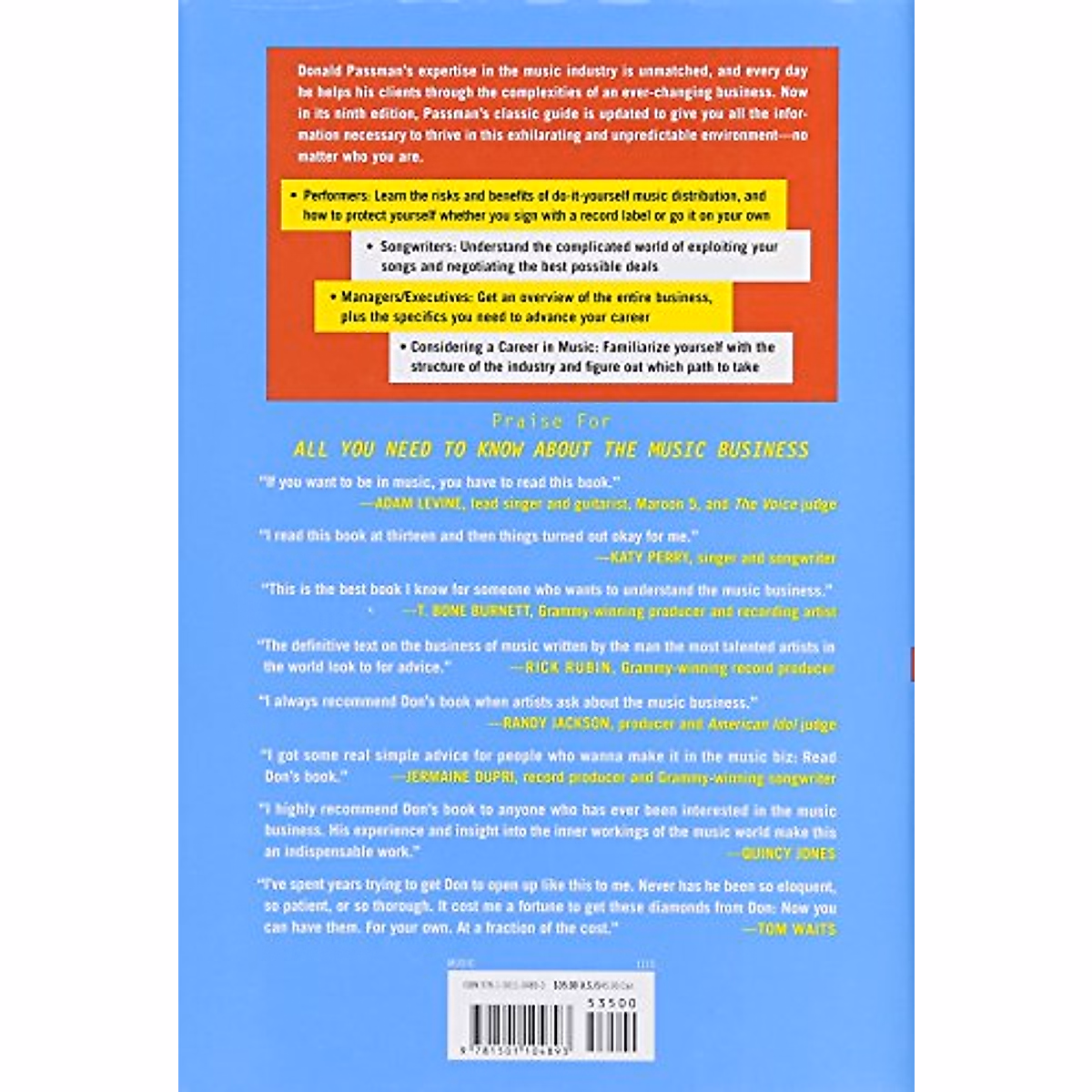 All You Need to Know About the Music Business: Ninth Edition