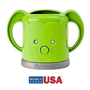 MyDrinky - The Adjustable Juice Box Holder Lime