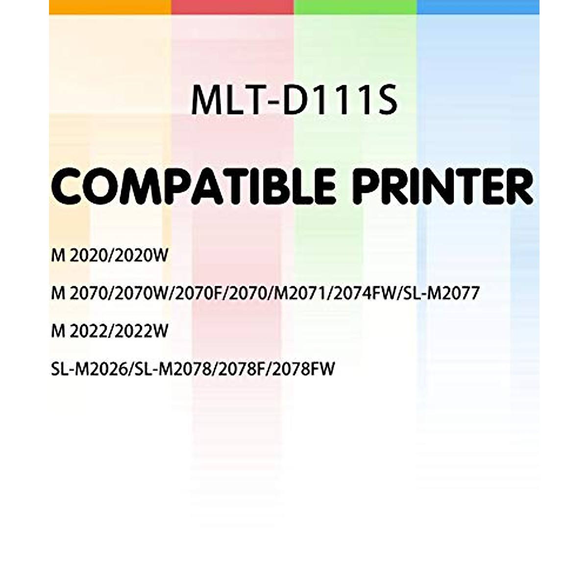 Green Toner Supply Compatible Toner Cartridge Replacement for Samsung 111s MLTD111S for Xpress SL-M2020W SL-M2020 SL-2070FW SL-2070W SL-2022W SL-2022FW Printer