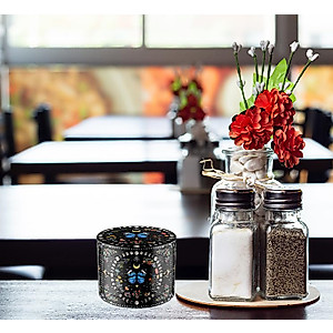 Spice Grinder 2.5 Inch Grinder, Boho Butterfly Grinder (Black, 2.5”)