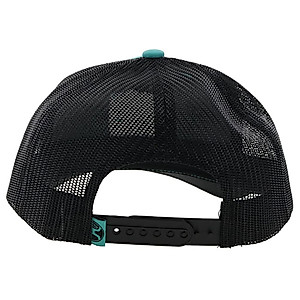 HOOEY Bronx Trucker Cap Black/Turquoise Patch