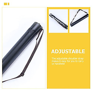 Ciieeo Telescoping Drafting Tube Document Poster Tube Art Document Tube Documents Storage Tube for Artworks, Blueprints, Drafting and Scrolls