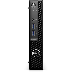 Dell Optiplex 3000 3000 Micro Tower Desktop (2022) | Core i5-6TB SSD - 16GB RAM | 6 Cores @ 4.4 GHz - 12th Gen CPU Win 11 Pro (Renewed)