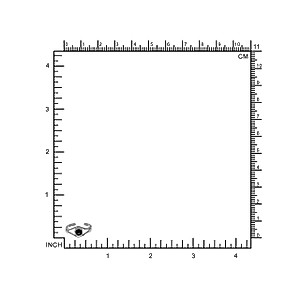 Silvershake Natural Black Onyx Stone 925 Sterling Silver Toe or Knuckle Ring