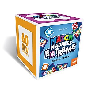 Foxmind Match Madness Extreme Expansion, Fun Puzzle Race for Family and Friends