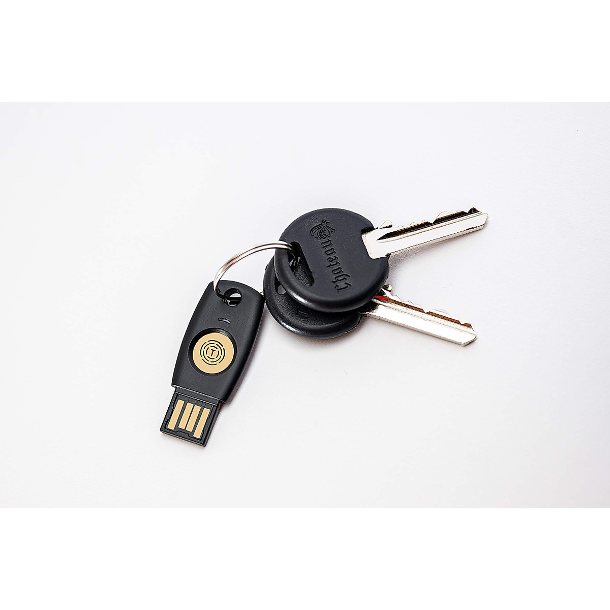 FIDO2 U2F Security Key Passkey Two-Factor Authentication (2FA) USB Key PIN+Touch (Non-Biometric) USB-A Type TrustKey T110