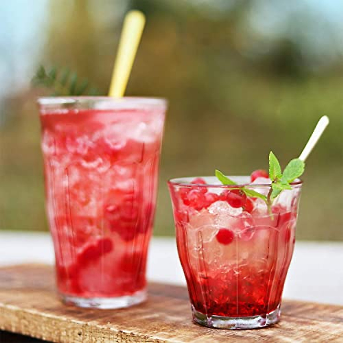 Duralex Picardie 18 Piece Clear Tempered Glass Drinkware and Tumbler Cup Set for Wine, Tea, Water, and Cocktails