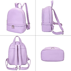 YiXiamo Cute Fashion Mini Backpack Leather for Women