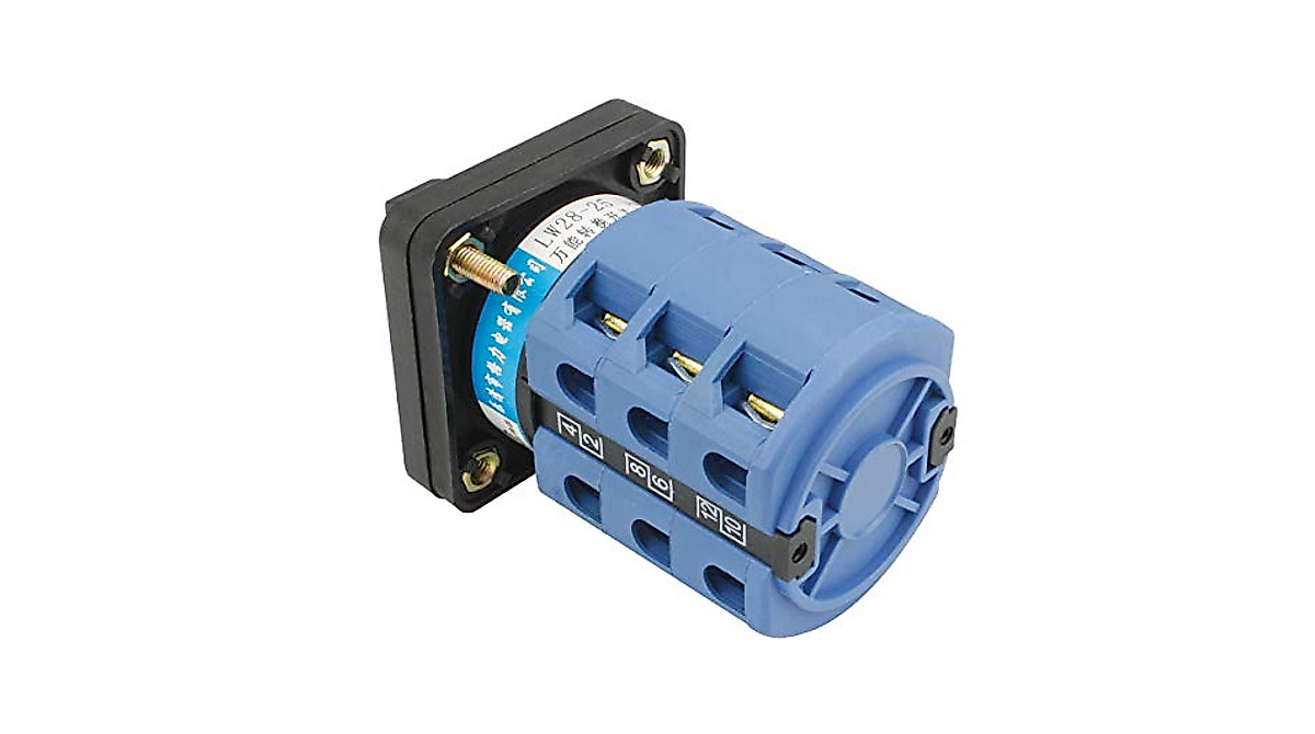 Electrical Buddy 63A Rotary Changeover Switch - 3 Position