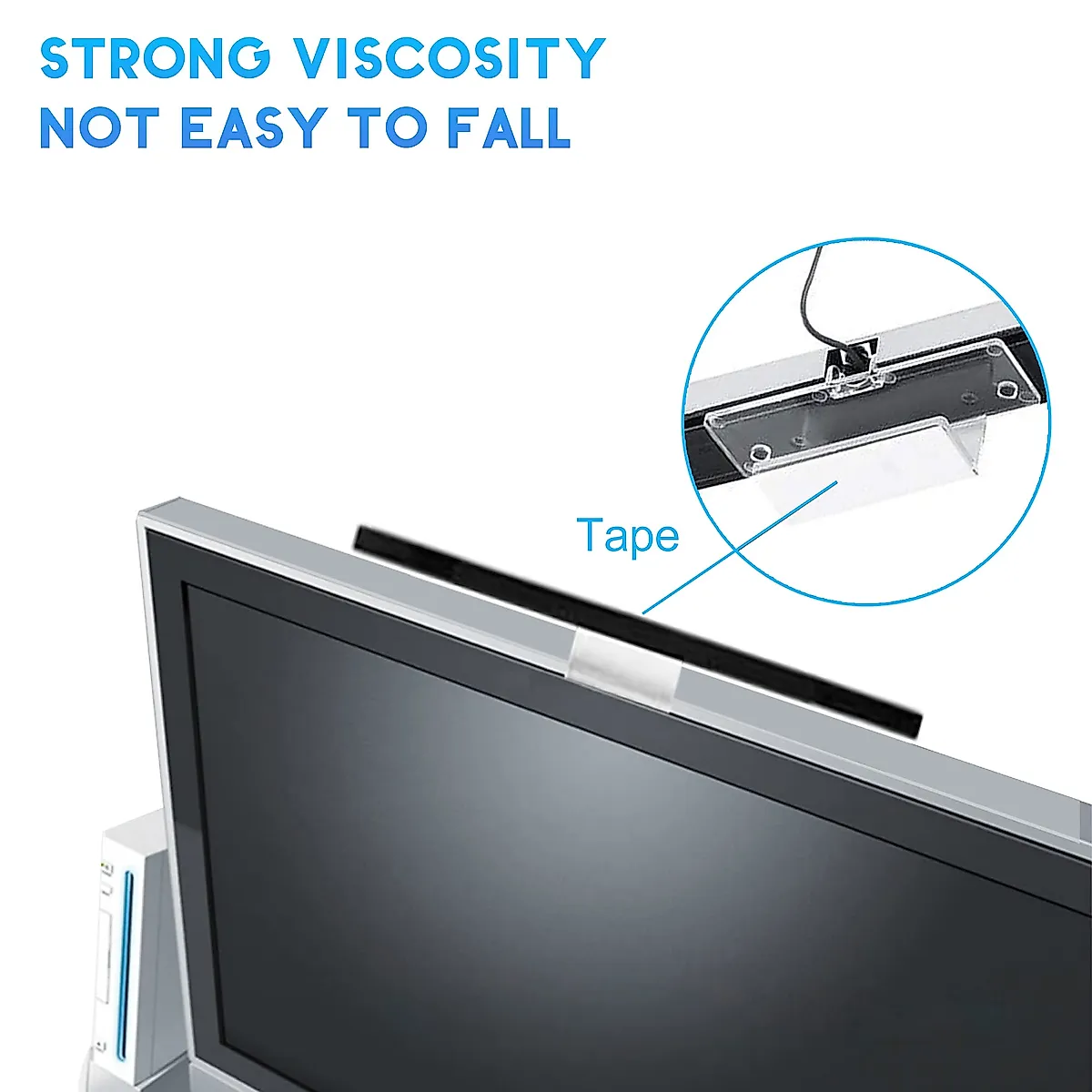 Xahpower 2 in 1 Accessories Bundle Kits for Wii, Wired Infrared Ray Sensor Bar and Wii to hdmi Converter Compatible with Nintendo Wii