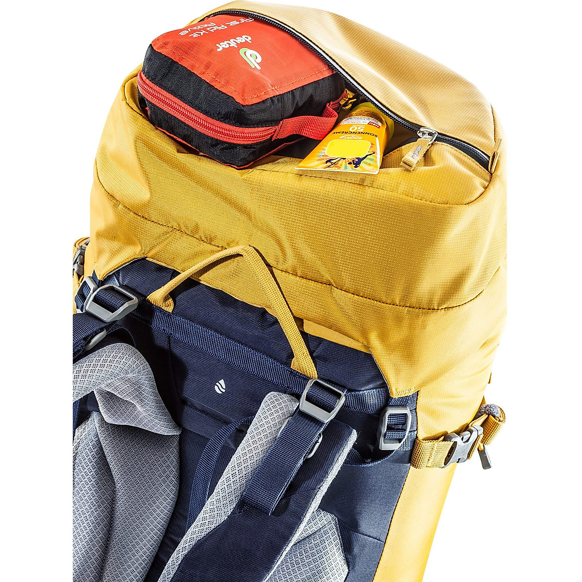 Deuter Guide 44+ - Robust and Functional Alpine Backpack for Mountain Climbing, Ski Tours and Expeditions