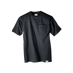 Dickies Men's Short Sleeve Pocket T-Shirt 2-Pack, Charcoal, Medium