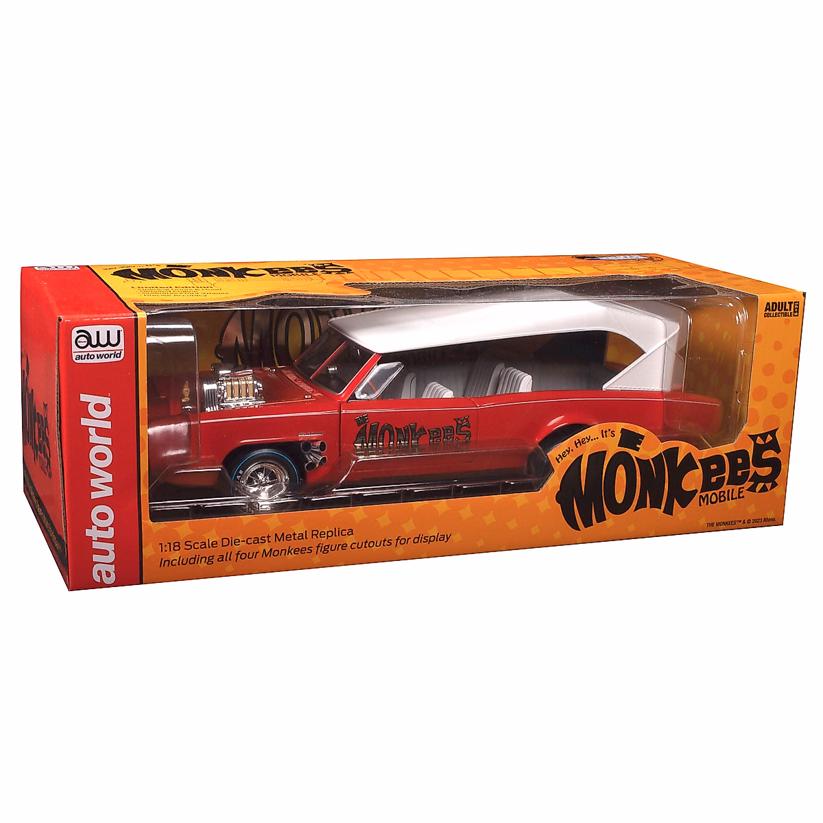 Auto World Monkeemobile 1:18 Scale Diecast