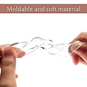 BBTO 20 Pieces Sports Mouth Guards Mouth Protection Athletic Mouth Guard or Boxing Basketball Football Hockey Karate Rugby Match(Transparent Color, Adult (11 Yrs & Above))