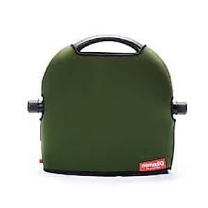 Protective Sleeve for Portable BBQ Grill/Travel Grill, Grill Cover for nomadiQ Outdoor Grill | Protective Pouch for Your Camping Grill and Camping Essentials | Sleeve for Small Gas Grill, Forest Green