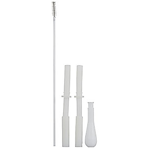Lollaland Lollacup Straw Replacement Kit - Includes 2 Straws, 1 Weight & 1 Cleaning Brushes - Made in USA - BPA/BPS/PVC/Phthalate Free - Dishwasher Safe