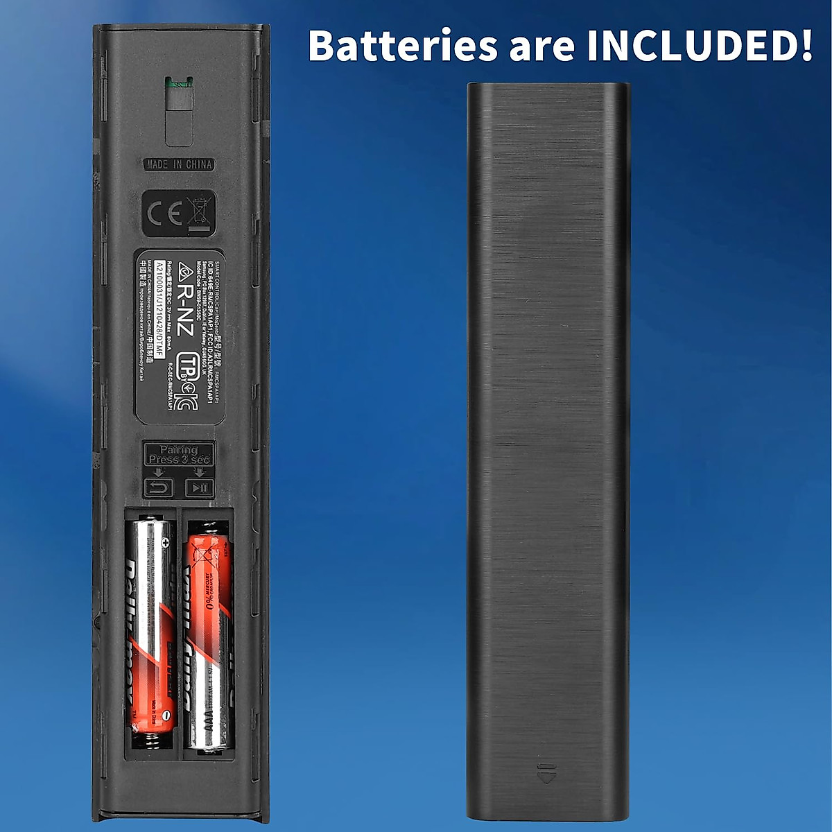 BN59-01357F TM2180E RMCSPA1RP1 Voice Remote Control Compatible with Samsung Smart The Frame QLED 4K 8K Smart TV QLED Series Q70A Q60A Q80A QN85A Replacement with Netflix PrimeVideo WWW with Batteries