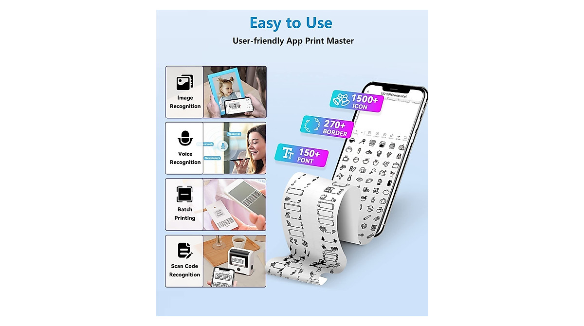 Phomemo M200 Label Printer - Versatile Wireless Solution