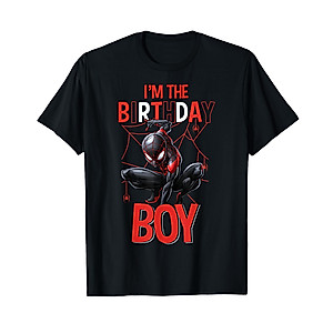 Marvel Spider-Man Miles Morales I'm The Birthday Boy T-Shirt