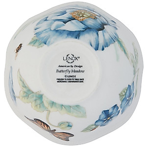 Lenox 833415 Butterfly Meadow Blue 4-Piece Dessert Bowl Set