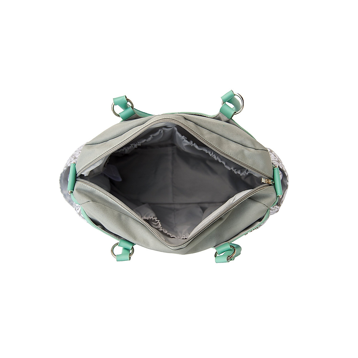 JJ Cole Satchel Diaper Bag, Azure Infinity