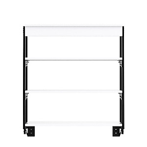Ultimate Premium Products Murphy Folding Table | Wall Mounted Table Dining Table | Multifunctional Desk & Shelf | Storage Shelf | Small Space Desk (White Color)