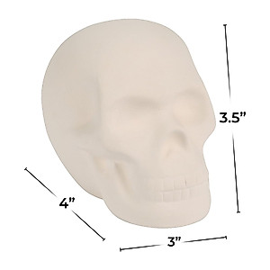 Do It Yourself Mini Ceramic Skull - Crafts for Kids and Fun Home Activities
