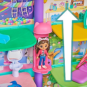 Gabby's Dollhouse Purrfect Dollhouse & Mini Toy Figure Dolls Bundle