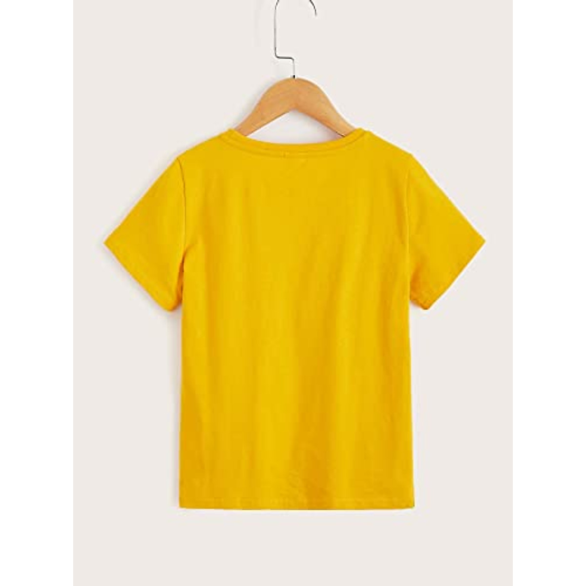 WDIRARA Boy's Gamer Heartbeat T-Shirt Video Game Lover Shirt T-Shirt Yellow 10Y