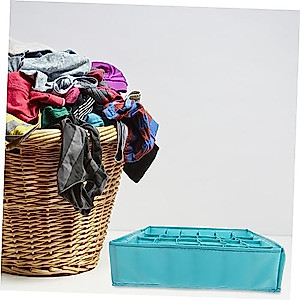 Alipis 1pc Box Underwear Storage Box Underwire Bra Necktie Organizer Clothes Drawers Sock Organizer Box Plastic Bra Storage Drawer Organizer Divider Multi-grid Box Clothing Storage Case