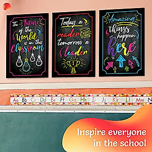 Classroom Posters, Positive Posters For Classroom, Inspirational Posters, Motivational Posters, Office Posters, Motivational Posters For Classroom, Inspirational Quotes Wall Art Set Of 10 Prints 11x17in