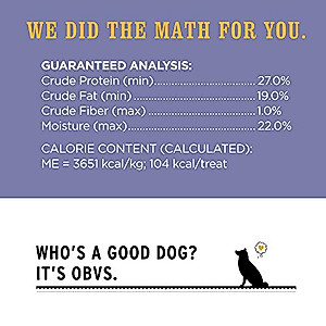 I and love and you Nice Jerky Bites - Grain Free Dog Treats, Chicken + Duck, 4-Ounce, Pack of 1