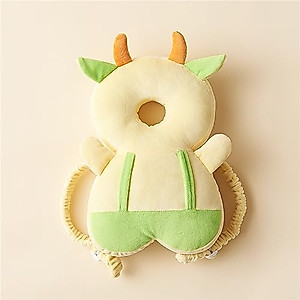 YAMIELO Baby Head Protector, Baby Head Protector Backpack, Baby Backpack Head Protection Pillow, Baby Head Protector for Baby Walking and Crawling, Super Soft (F)