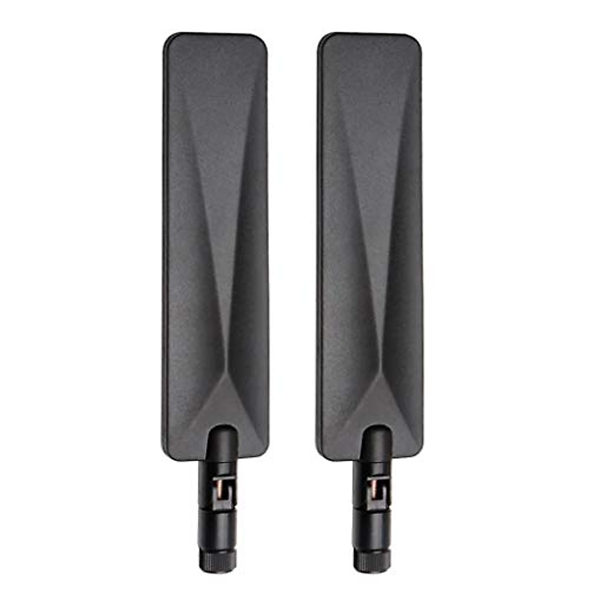 Bingfu 4G LTE Antenna 9dBi SMA Male Cellular Antenna (2-Pack) Compatible with 4G LTE Wireless CPE Router Hotspot Cellular Gateway Industrial IoT Router Trail Camera Game Camera Outdoor Security Camera