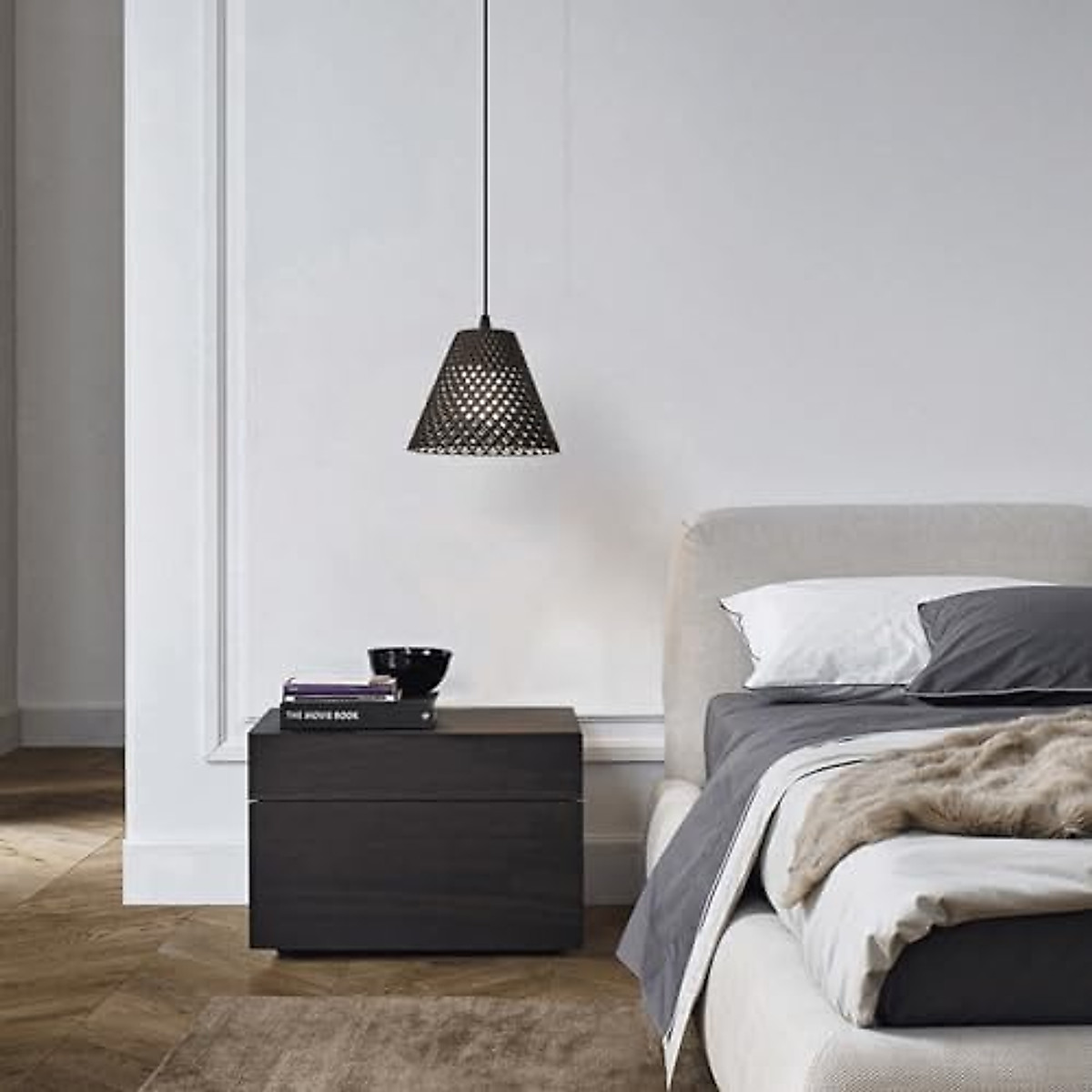 SSBHDM G9 Light Source Chandelier,Creative Grid Resin Pendant Lamp Lampshade,Nordic Industrial Style Hanging Light,Bedside Restaurant Kitchen Island Decorative Lighting Fixtures