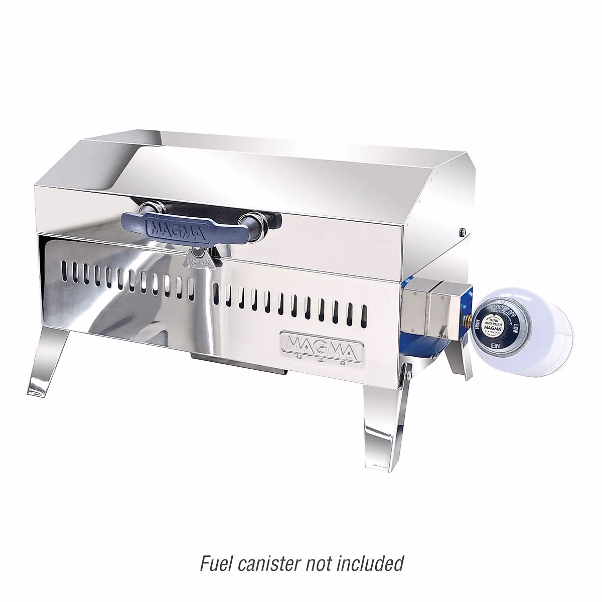 Magma Products Cabo Gas Grill + Double Locking Stowable Pedestal Mount