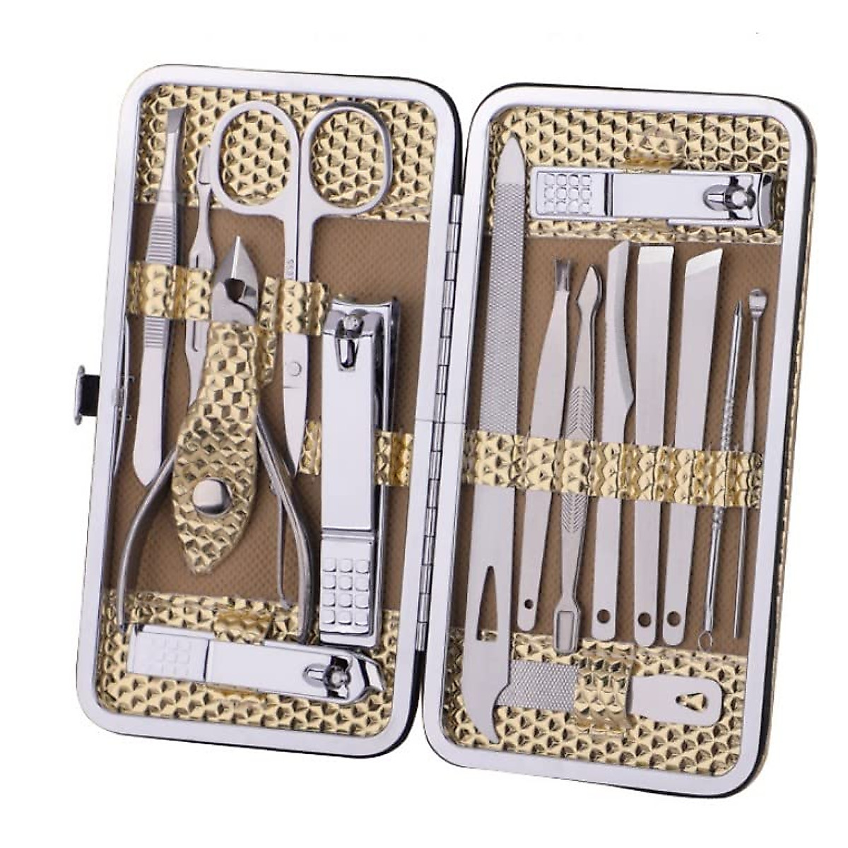 Manicure & Pedicure Set Rose Gold (12 pc)