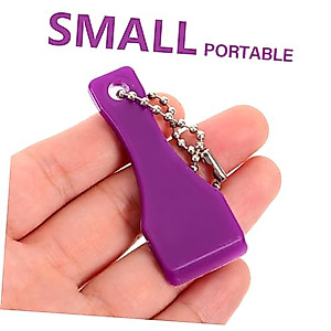 SEWOART 10pcs Spatula Tickets Tools Portable Card Scraper Tickets Scraper Scratch Tool Small Scratching Tools DIY Scraper Tools Scrapers Plastic