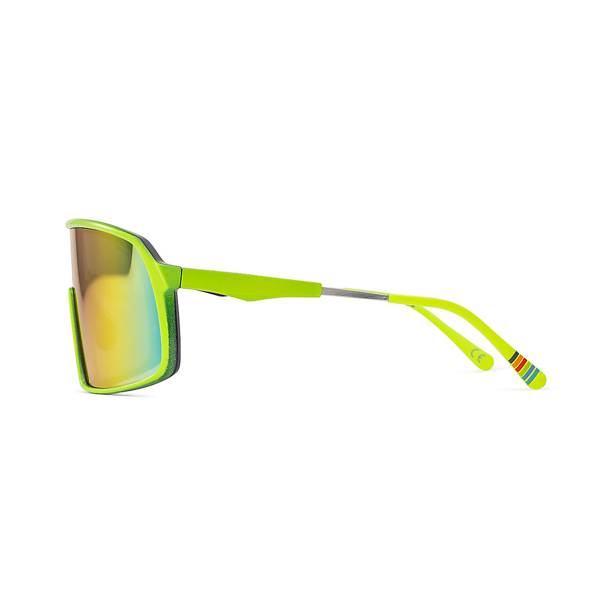 Foster Grant Sun Luv Crushing On Fun Shield Sunglasses, Neon Green, 56mm