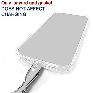 Universal Crossbody Cell Phone Lanyards Multifuctional Nylon Patch Phone Lanyards Rope Mobile Phone Strap Adjustable Shoulder Neck Strap Lanyard Soft Rope for Most Smartphones Hanging Cord