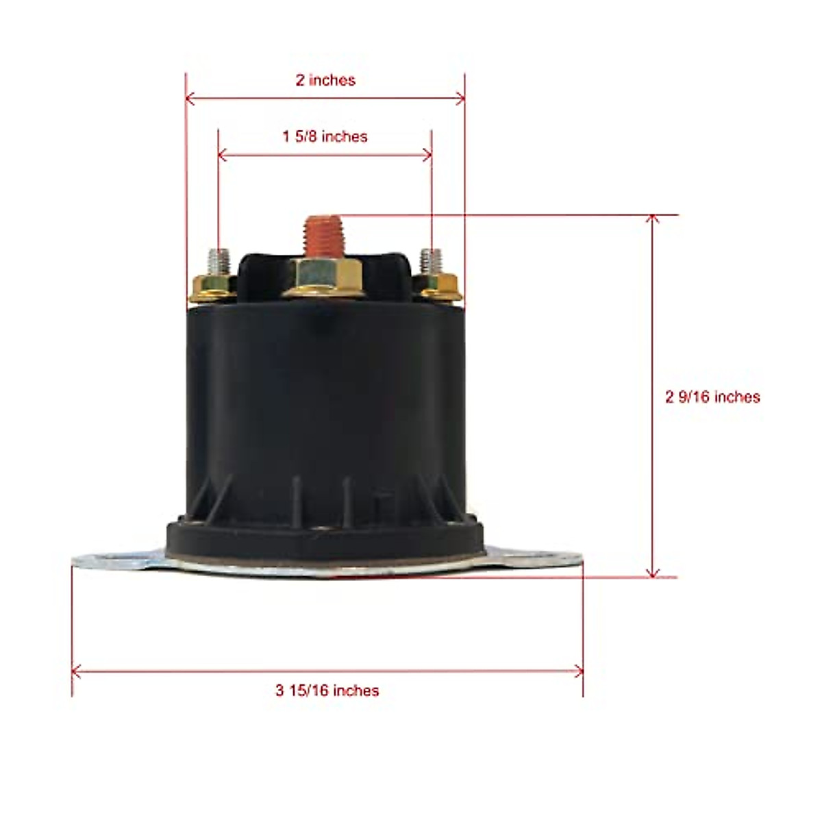 Western HD Round 4 Post Solenoid 56131-2