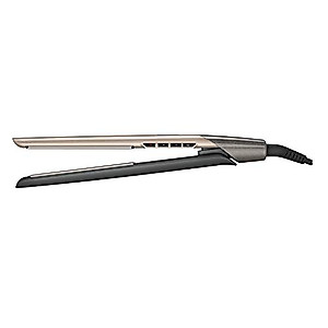 Remington S8A900 Pro 1” Flat Iron with Color Care Heat Control Sensing Technology and Ceramic Color-Lock Coated Plates, Straighten Color Treated Hair While Protecting from Damage and Fading