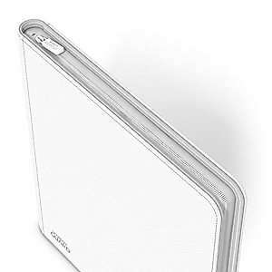 Ultimate Guard Zipfolio 480 – 24 Pocket XenoSkin (Quadrow) White