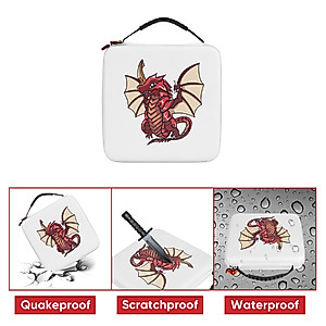 MADCAT Organizer Case Compatible with Bakugan Battle Planet, BakuCores, Armored Alliance, Geogan Rising, Toy Organizer Storage Container Holder (25, white)