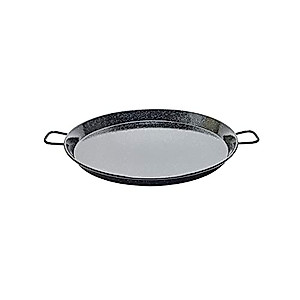 Garcima 32-Inch Enameled Steel Paella Pan, 80cm