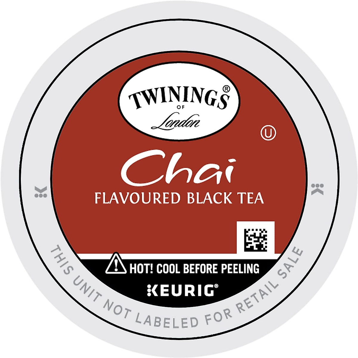 Twinings Tea K-Cup Assortment, Herbal & Black (Pack of 24) with By The Cup Honey Sticks