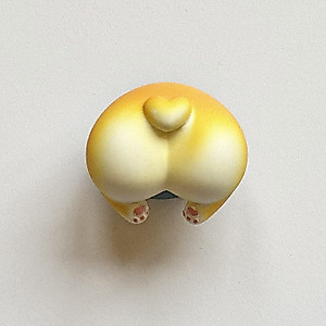 Funny Corgi Car Air Vent Decoration and Clip with Air Freshener Natural Scent Tablet and Refill, Car Aromatherapy Accessories and Interior Decoration