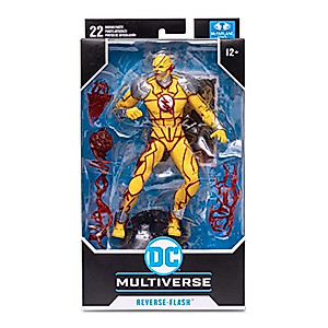 McFarlane Toys DC Gaming Reverse Flash 7" Action Figure with Accessories