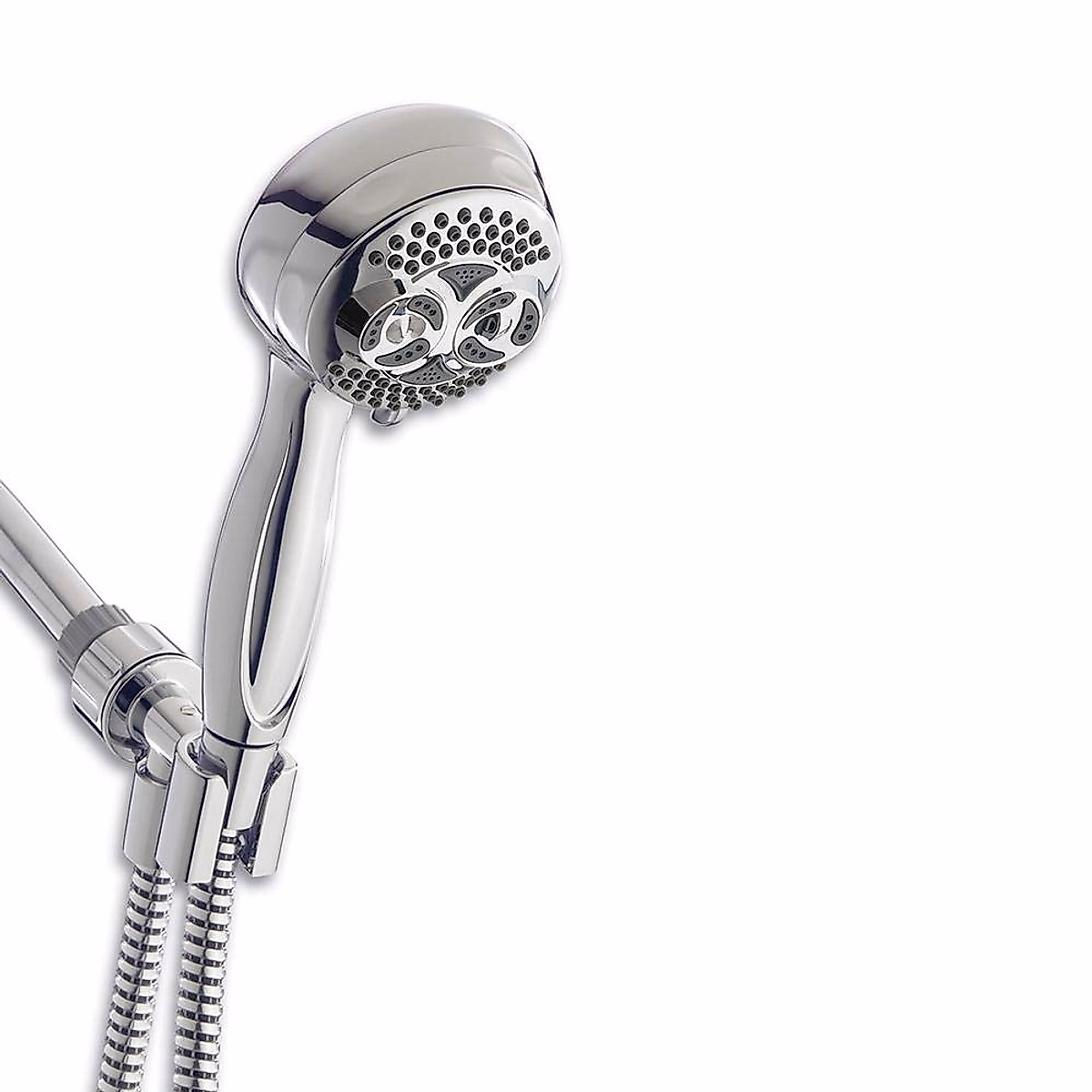 Waterpik DSL653E Twin Turbo, Showerhead, Hand-Held, 6 Settings, Chrome - Quantity 1