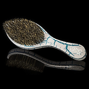 Torino Pro Curve Wave brush #139- Medium 100% Boar Bristle Curved 360 Wave Brush - Great for laying down 360 waves and use before using wave cap or durag - Luxury waves brush for men 360